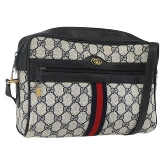 Gucci Sac bandouli&egrave;re en plastique Pre-owned - Femme - Pre-owned - Bleu - Taille: ONE Size