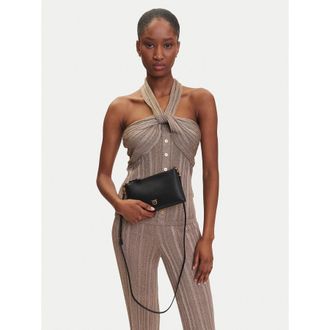 Pinko Handtasche PINKO Flat Horizontal Mini PE 25 PCPL 104277 A0F1 Schwarz