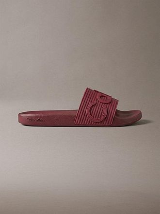 Calvin Klein Nemo - Tongs profil&eacute;es avec logo embl&eacute;matique