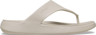 Crocs Damen Getaway Triangle Flip, Frapp&eacute;, Gr&ouml;&szlig;e 40
