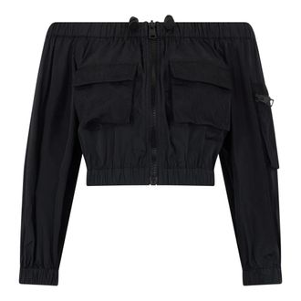 Red Valentino Femme, Vestes, Noir, Taille: 34 FR Manteaux