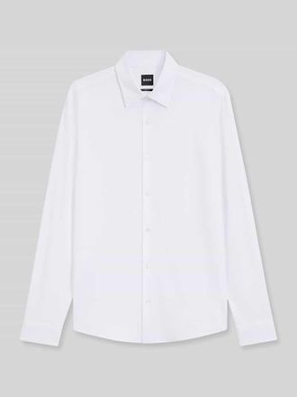 HUGO BOSS Slim Fit Businesshemd mit Kentkragen Modell ROAN