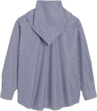 Ami Bandana Cotton Shirt - Femme - Blouses et Chemises - Bleu - Taille: 36 FR