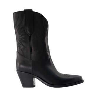 Golden Goose Low Wish Star Boots - - Shoes - Damen - Schwarzk - 37 EU