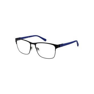 Guess Homme, Accessoires, Noir, Taille: ONE Size Montures Optiques Métalliques Browline Noires