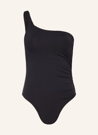 Seafolly One-Shoulder-Badeanzug Seafolly Collective schwarz