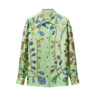 Versace Femme, Blouses et Chemises, Multicolore, Taille: 38 FR Chemises Versace