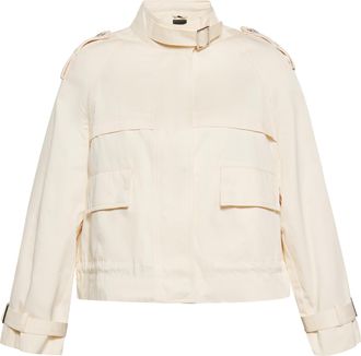 Faina Jacke Damen Wollwei&szlig;