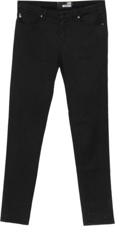 Love Moschino Damen, Jeans, Schwarzk, W30Gr&ouml;&szlig;e