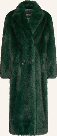 Marc Cain Kunstpelz-Mantel gruen