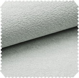 Novely MOERS feiner Bouclé Polsterstoff Möbelstoff außergewöhnliche Optik | Meterware | 1lfm (05 Hellgrau)