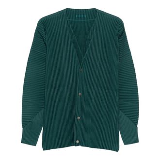 Issey Miyake Femme, Pulls, Vert, Taille: 44 FR Cardigans