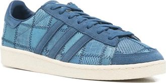 adidas Patchwork Calf Leather Sneaker - Blue