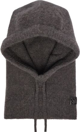 Calvin Klein Kapuzenm&uuml;tze Calvin Klein Emblem Brushed LV04D8068G Grau