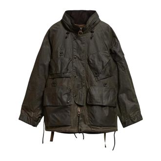 Barbour Veste Ripstop cir&eacute;e - Homme - Vestes - Vert - Taille: S