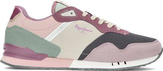 Pepe Jeans London Damen London Urbans W Sneaker, Pink Bleach Pink, 39 EU