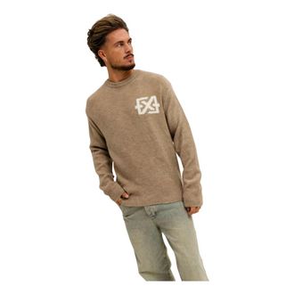 XPLCT Studios Trust Sweater - - Knitwear - Herren - Beige - XL