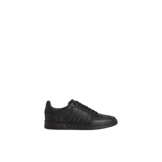 Dsquared2 Leather Sneakers - - Shoes - Herren - Schwarzk - 43 EU