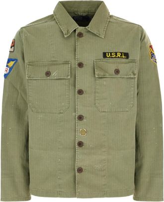 Polo Ralph Lauren Homme, Vestes, Vert, Taille: L Chemises &Eacute;l&eacute;gantes pour Hommes et Femmes