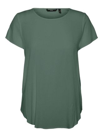Vero Moda Damen Vmbecca Plain Ga Noos Top, Laurel Wreath, XS EU