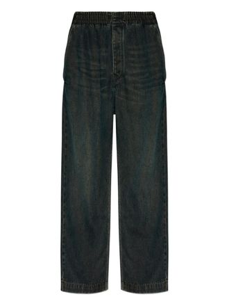 Isabel Marant pantalon Timeo &agrave; taille &eacute;lastique - Bleu