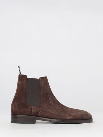 Paul Smith Bottines Chelsea en cuir de vache su&eacute;d&eacute; avec semelle en cuir
