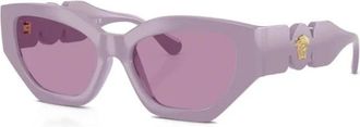 Versace Femme, Accessoires, Violet, Taille: 48 MM Vk4007U Lunettes de soleil