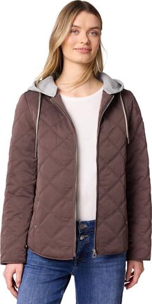 Street One Damen Jacke mit Abnehmbarer Kapuze