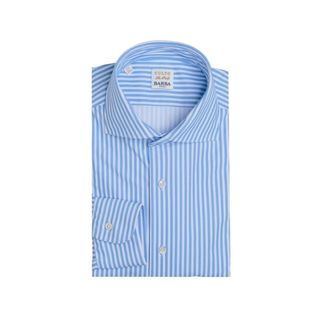 Barba Homme, Chemises, Multicolore, Taille: 2XL Chemise ajust&eacute;e avec boutons en nacre et plis pintucks au dos