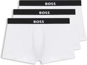 HUGO BOSS Lot de 3 boxers en coton m&eacute;lang&eacute;