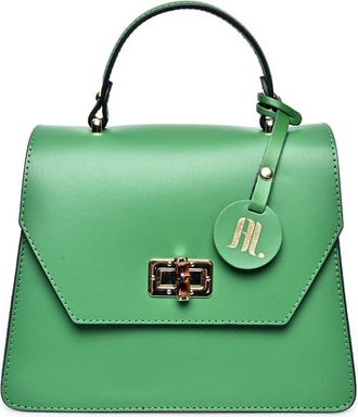 Anna Luchini Gr&uuml;n Rindsledertasche