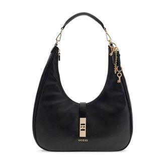 Guess Femme, Sacs, Noir, Taille: ONE Size Brooke Hobo Bag