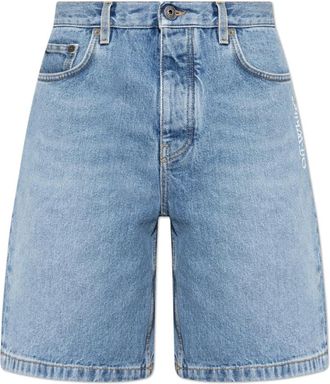 Off-white Homme, Shorts, Bleu, Taille: W34 Short Shorts