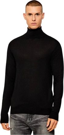 Guess Homme, Pulls, Noir, Taille: S Col roulés