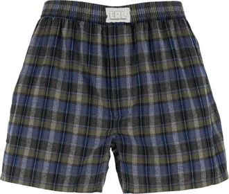 ERL Erl, Homme, Sous-v&ecirc;tements, Multicolore, Taille: XL Boxers &agrave; Carreaux