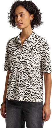 Street One Damen 3227557 Shirt im Blusenlook, Morning beige, 42