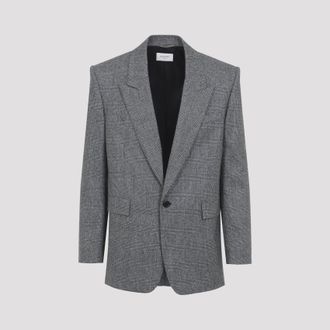 Saint Laurent Veste en laine Saint Laurent