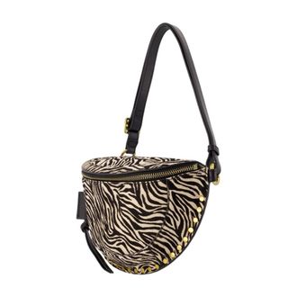 Isabel Marant Skano Calfskin Leather Crossbody Bag - Black