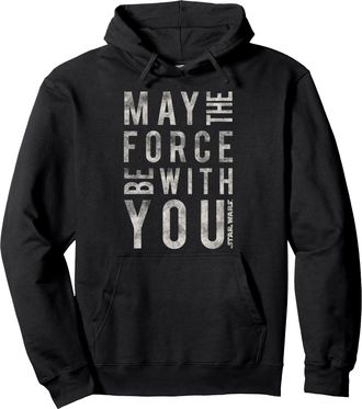 Star Wars May The Force Be With You Scrambled Pullover Hoodie