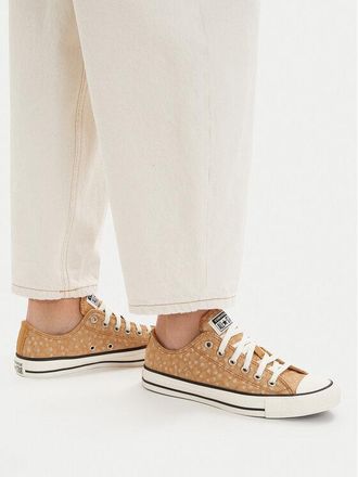 Converse Sneakers aus Stoff Chuck Taylor All Star Deer Pattern A17922C Braun