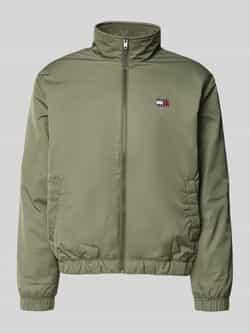 Tommy Jeans Regular Fit Blouson mit Label-Patch