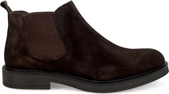 Sangiorgio Bottines pour homme BEATLES SUEDE MORO en daim T&ecirc;te de m&ucirc;re - AMA04 Daim T.MORO - Taille 41, marron, 42 EU