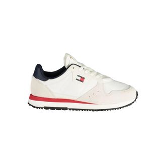 Tommy Hilfiger Bianco Leder Sneaker - - Shoes - Herren - Wei&szlig; - 46 EU