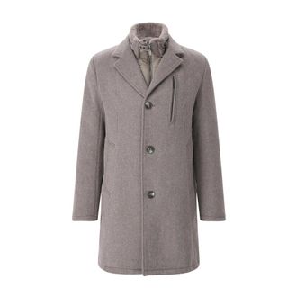 Gimos Manteau droit - Homme - Manteaux - Brun - Taille: L
