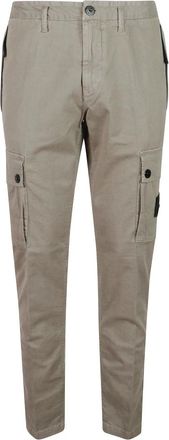 Stone Island Homme, Pantalons, Vert, Taille: W36 Pantalon cargo slim