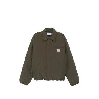 Carhartt Work in Progress Logo-patch Zip-up Jacket