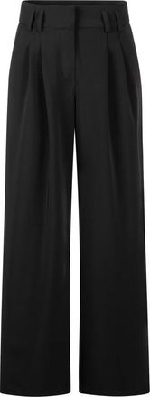Raffaello Rossi Klassische Hose mit weitem Bein und hoher Taille - - Trousers - Damen - Schwarzk - XL