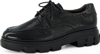 Paul Green Damen, Frauen Sneaker,lace-up Shoes,schn&uuml;rschuhe,schn&uuml;rer,Halbschuhe,Freizeitschuhe,Schnuerschuhe,Schnuerer,Schwarz (Black),38.5 EU / 5.5 UK