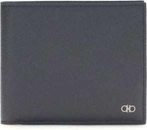 Ferragamo Gancini Bi-Fold Geldb&ouml;rse - - Accessories - Herren - Blau - ONE SIZE