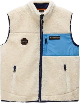 Napapijri Veste sans manches zipp&eacute;e sherpa